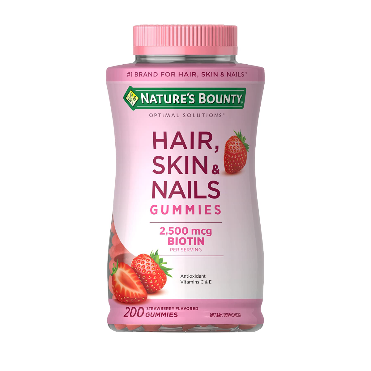 Biotina Nature’s Bounty 2500mcg 200 Gomitas – Cabo Verde Store